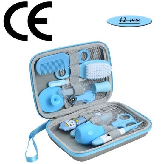 Trousse de soin bebe,Kit de Soin pour Bébé 12 pcs,Bébé set de soin ...