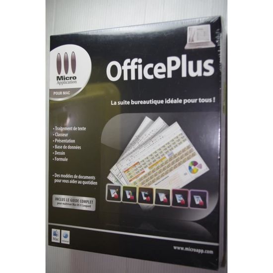 OfficePlus suite bureautique POUR MAC - Cdiscount Informatique