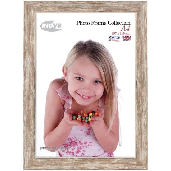 Cadre Photo, Petit, Marron, A4[J2282] - Cdiscount Maison