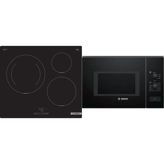 Puj611Bb5E - Série 4 - Table À Induction - 3 Foyers - 60 Cm - Puissance ...