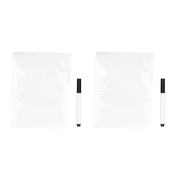 Zerone Whiteboard Sticker, Kids Whiteboard Decal Self Adhesive for ...