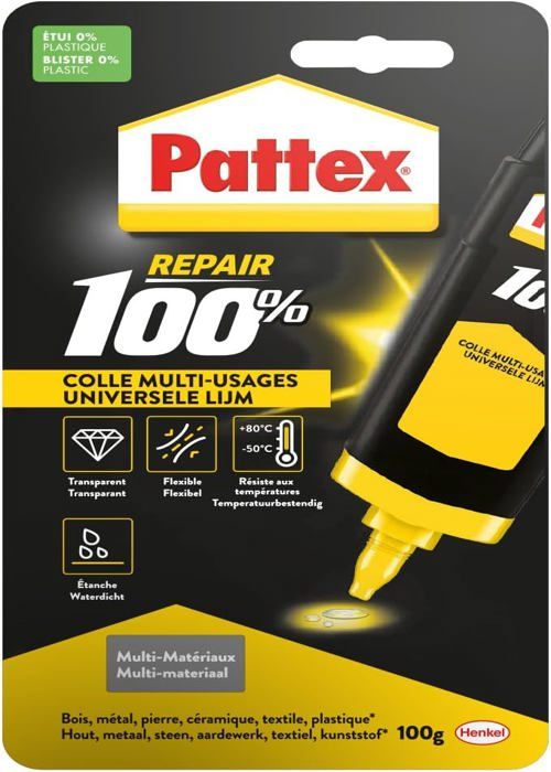 Repair 100% Colle Multi-usages,colle forte transparente pour tous types ...