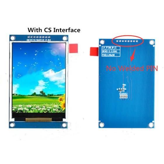 Ili9341 withcs nopin - 2.8 inch 8PIN SPI HD Color TFT LCD Color Screen Module ILI9341 Drive IC ...