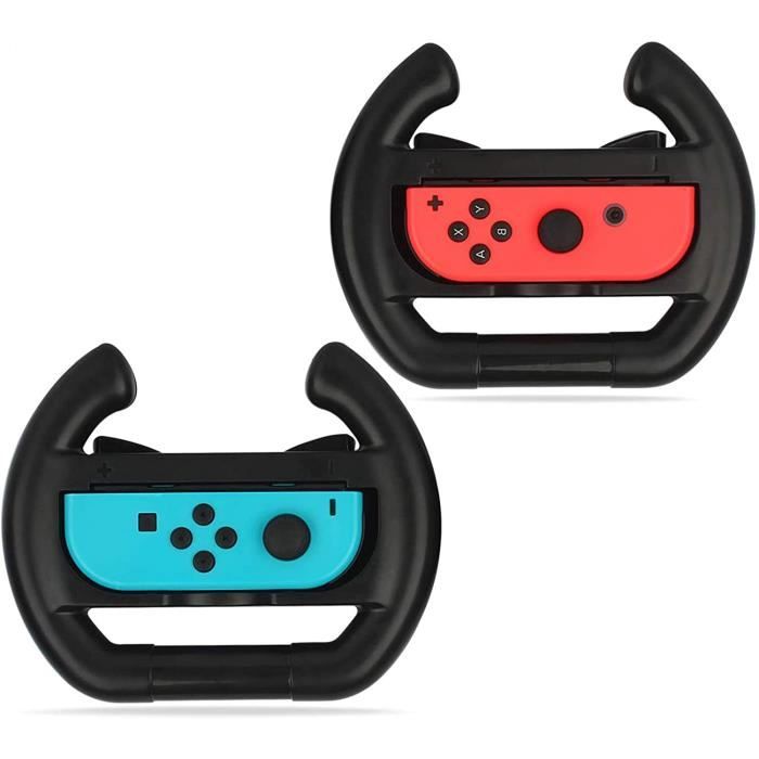 Lot de 2 Volants pour Switch Manette de Volant pour Switch, Noir ...