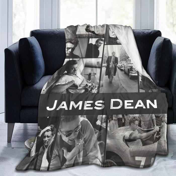 James Dean Collage Couverture légère de luxe en polaire Fannel en ...