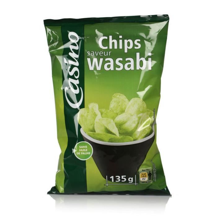 Chips wasabi - 135 g - Cdiscount Au quotidien
