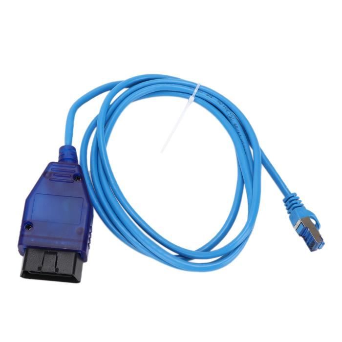 Câble d'Interface ENET Programmation de Codage OBD RJ45 avec Lumière ...