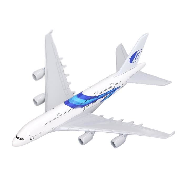 Mothinessto Modèle d’avion 380 Modèle d'avion simulé en alliage, avion ...