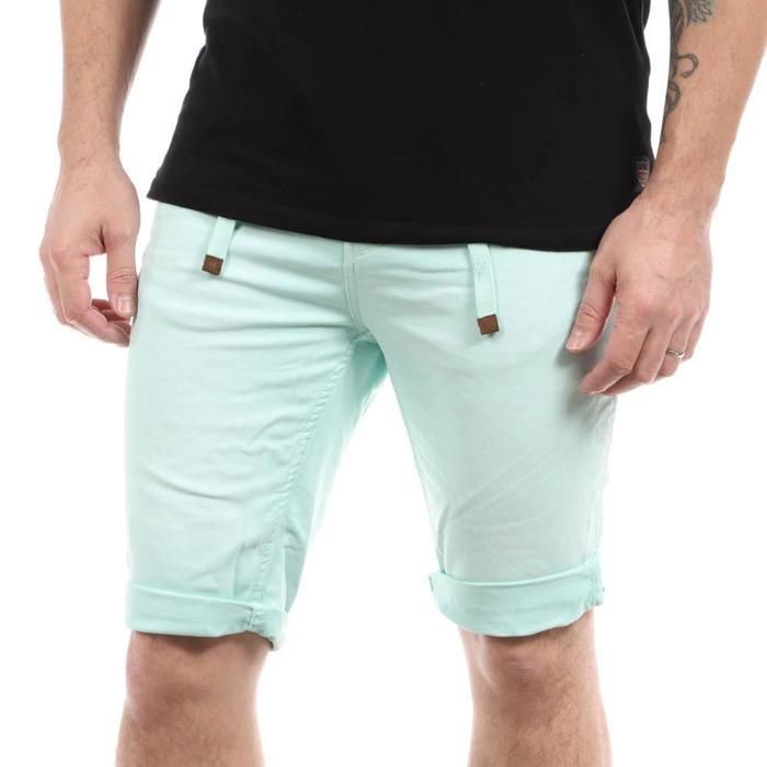Bermuda Turquoise Homme Paname Brothers Maldive Turquoise - Cdiscount ...