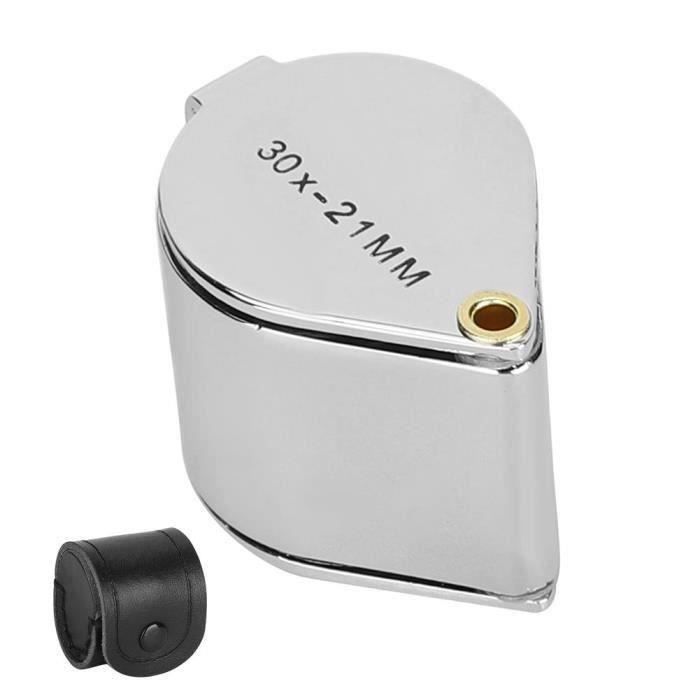 Cadeau,loupes de bijoux 30X loupe de bijoux pliante bijoux portables ...