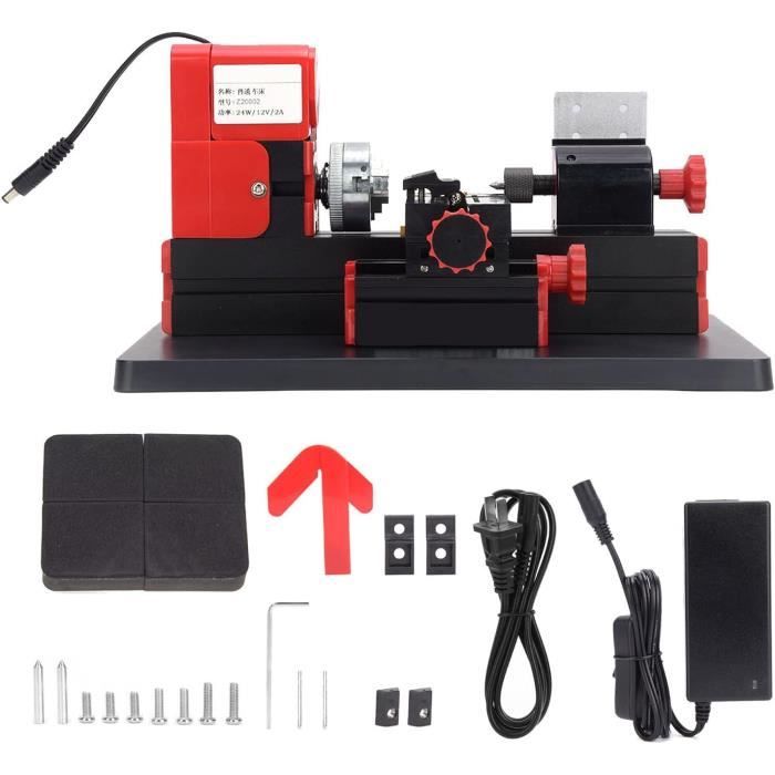 Mini Machine De Tour Motorisée 20 000 Tr-Min 24 W Z20002 Prise Us 100 ...