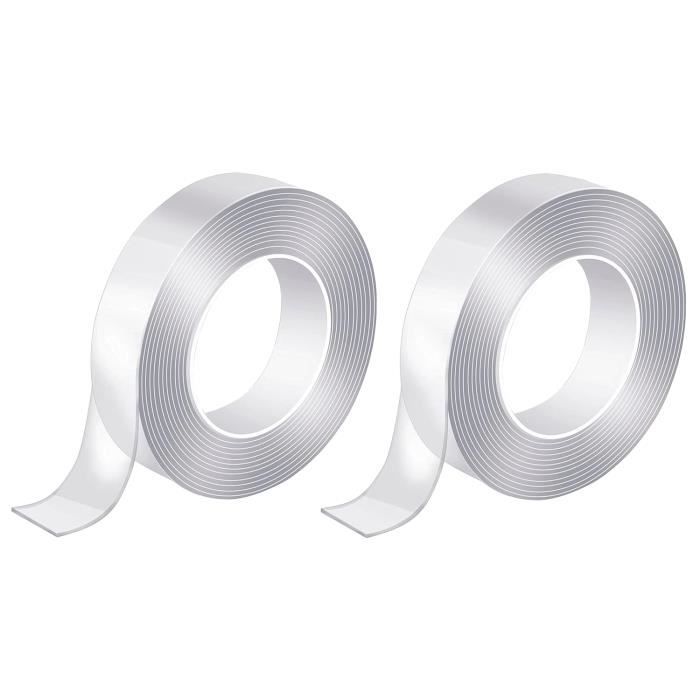 Ruban Adhésif Double Face Extra Fort 19 Mm X 5 Mètres, Ruban Adhésif Double Face Extra Fort ...