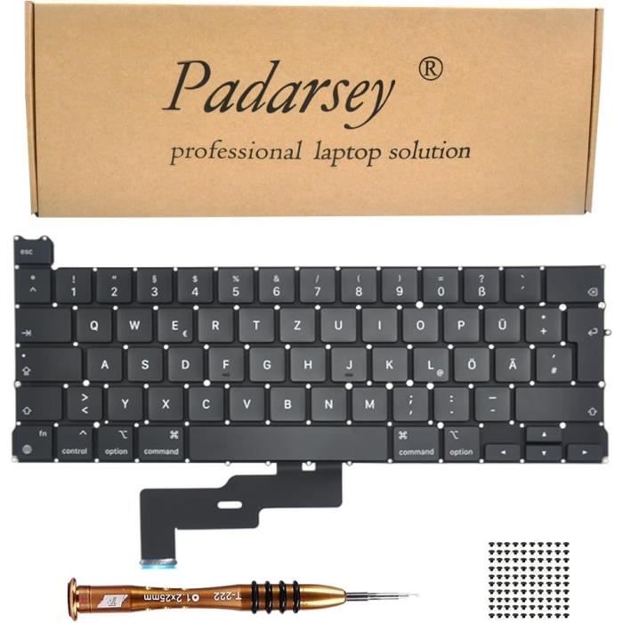 Clavier Qwertz De Rechange Allemand Compatible Avec Macbook Pro 13 ...