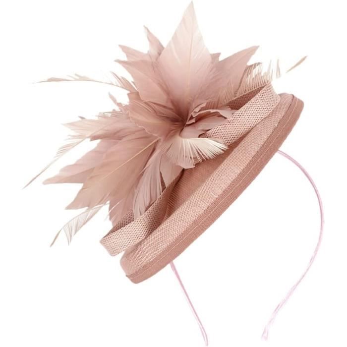 Chapeaux Bibi Serre-Tête Pour Cocktail, Goûter, Plumes Et Pinces Pour ...