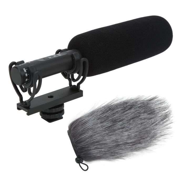 VINGVO Micro cardioïde ZGCINE ZG‑G20 Micro d'enregistrement avec ...