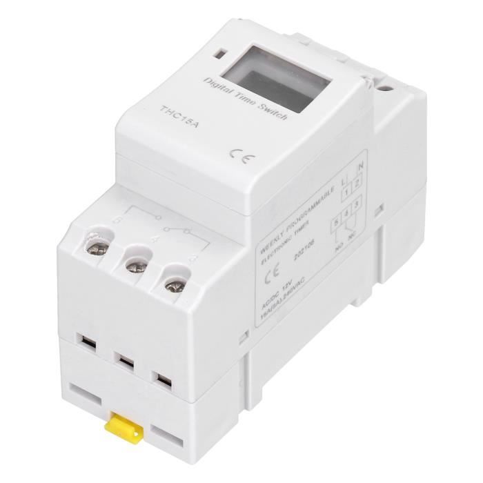 YOSOO Digital Time Switch, Timer Switch Relay Real Time Display High ...