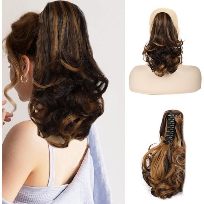 30Cm Extension Ponytail Postiche Queue De Cheval Extension De Cheveux ...
