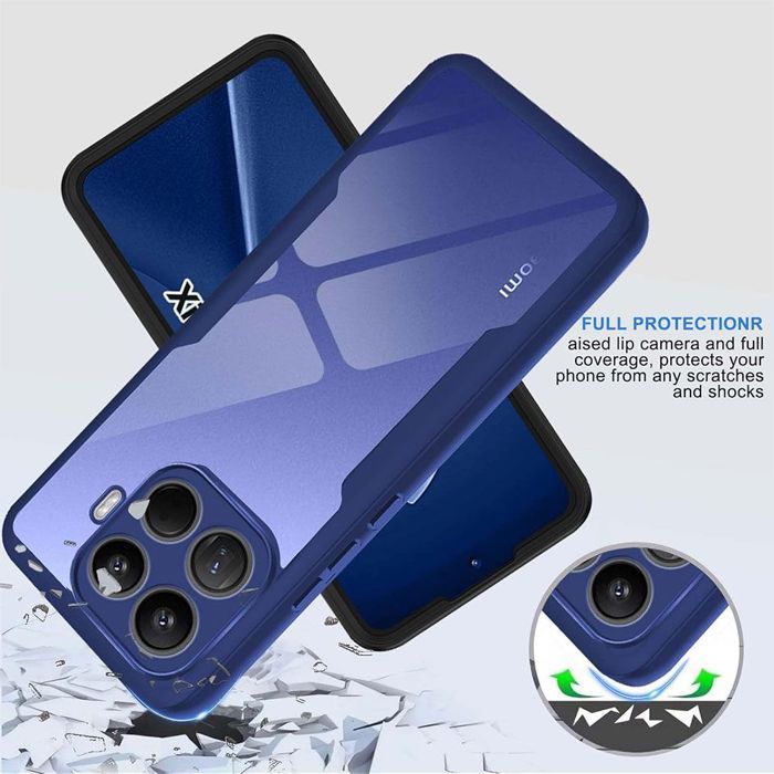 Coque pour Xiaomi Redmi 15C 4G/5G, Protection 360 Rigide Bordure ...