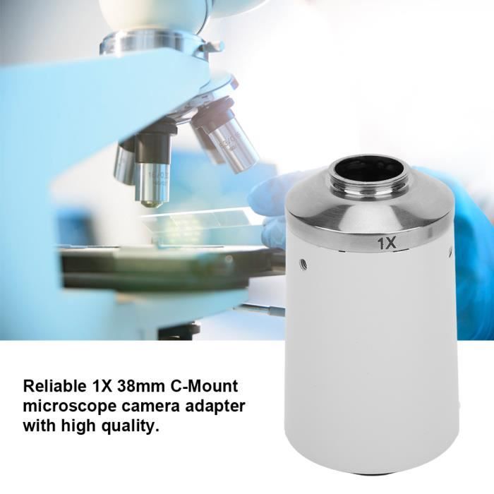 Adaptateur de microscope à monture C 1X 38mm - VBESTLIFE - Accessoires pour microscope optique ...