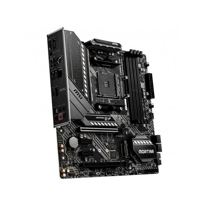 Carte mère MSI MAG B550M MORTAR AMD B550 Socket AM4 4xDDR4 SDRAM 128 Go Micro ATX - Cdiscount ...