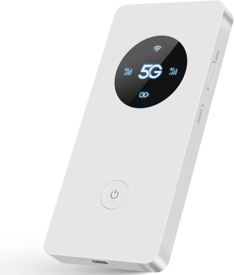Mobile WiFi portable Hotspot 5G LTE Sim Router Cat4 2 Gbps, 3 000 mAh ...