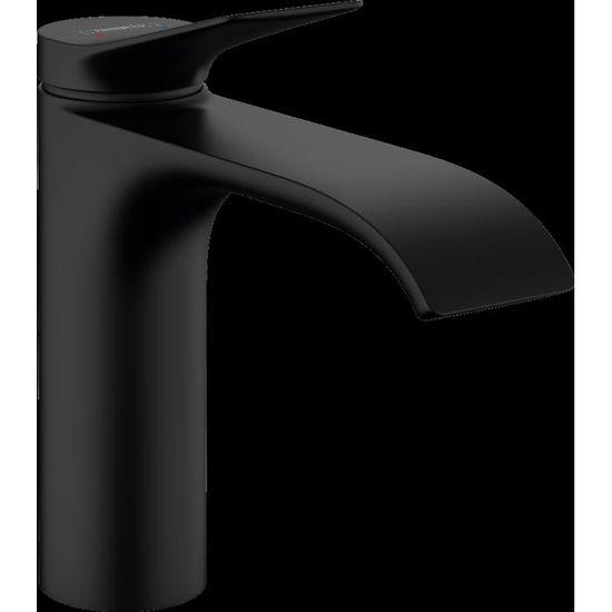 Mitigeur de lavabo HANSGROHE Vivenis avec tirette et vidage noir mat ...