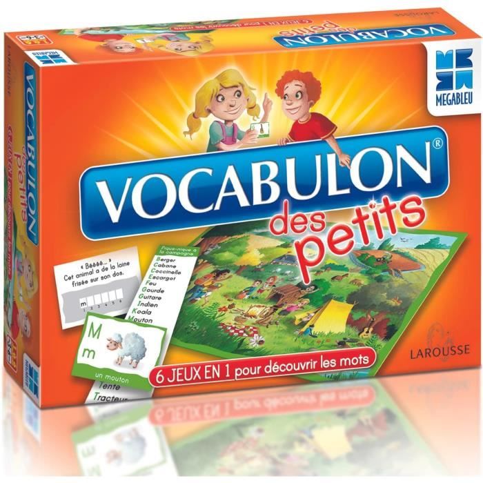MEGABLEU- Jeu Educatif - Le Vocabulon pour Les Petits - Observer ...