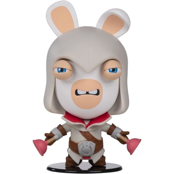 Figurine Ubisoft Heroes - Serie 3 - Lapin Crétin Ezio - Cdiscount Jeux ...