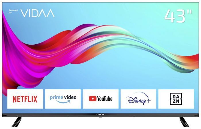 Téléviseur LCD - Dyon - 43 pouces - Full HD 1920x1080 - Smart TV ...
