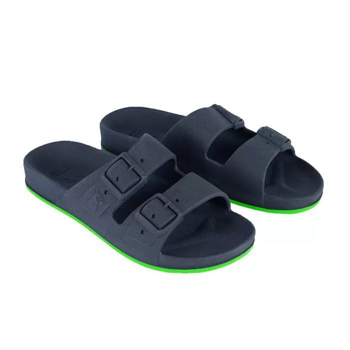 Sandales fille Cacatoès Brasilia navy green fluo - Cdiscount Chaussures