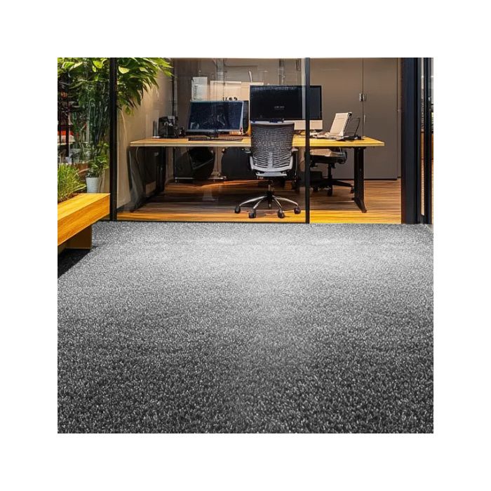 Gazon synthétique de couleur Métropolitain Gris foncé - 20mm - Rouleau ...