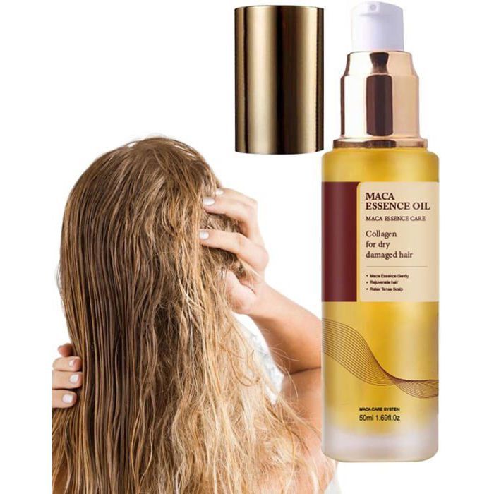 Huile De Soin Capillaire Aux Collagènes Huile Marocaine cheveux ...