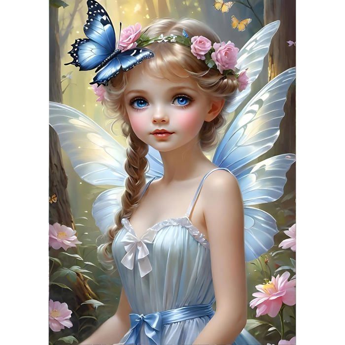 5D Fée Diamond Painting Kits, DIY Pays des Rêves Diamant Painting ...