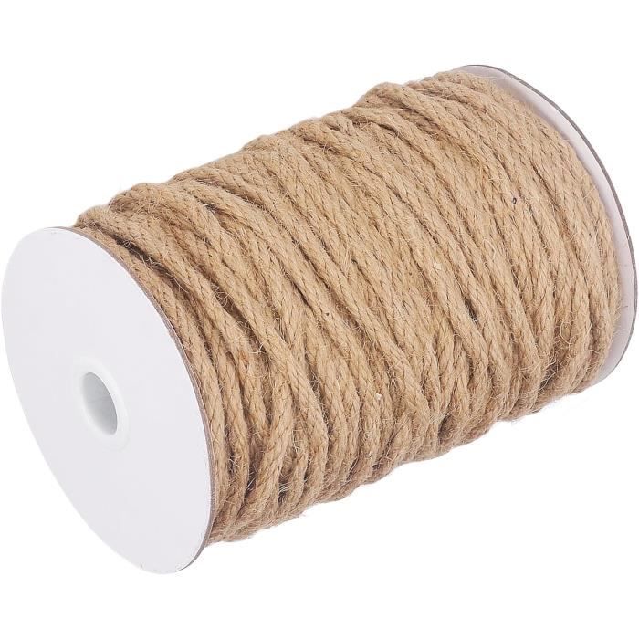 Corde Torsadée De 6 Mm, Bonne Ténacité De Couleur Naturelle, Corde De ...