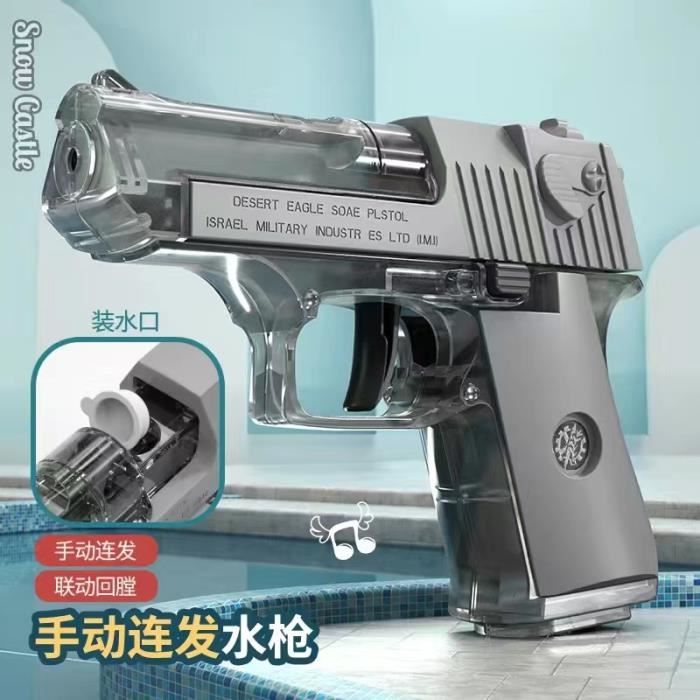 Pistolet à eau,Mini odorà eau manuel Glock M1911,jouet de jeu d'eau de natation d'été,tir ...