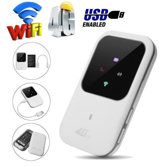 Routeur Modem WiFi sans fil Portable Hotspot LTE 4G 3G UMTS 150 Mbps ...