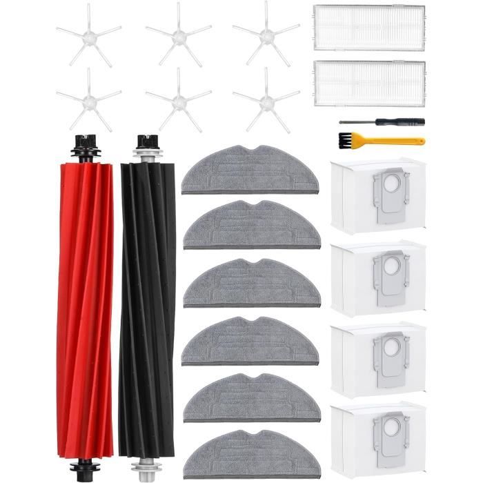 21 Pièces Rechange Pour Roborock S8 Pro Ultra Accessoires Pour Roborock S8 Pro Ultra Aspirateur ...