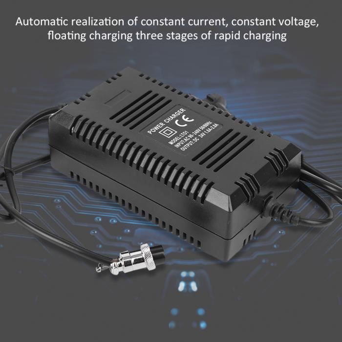 MOO Hililand Chargeur Kf ‑ Po114 Chargeur De Scooter Électrique Pour ...