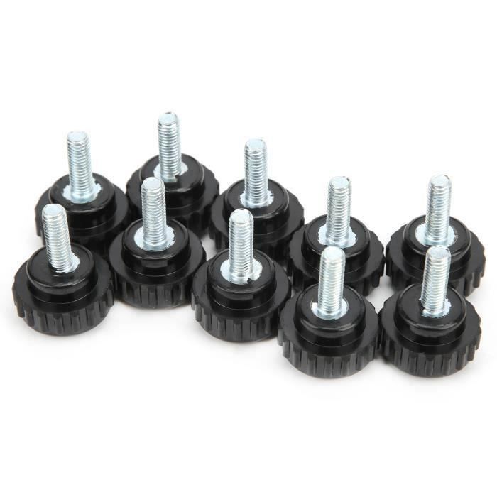 Qiilu écrou de bouton rotatif de la poignée manuelle 10 pièces bouton ...