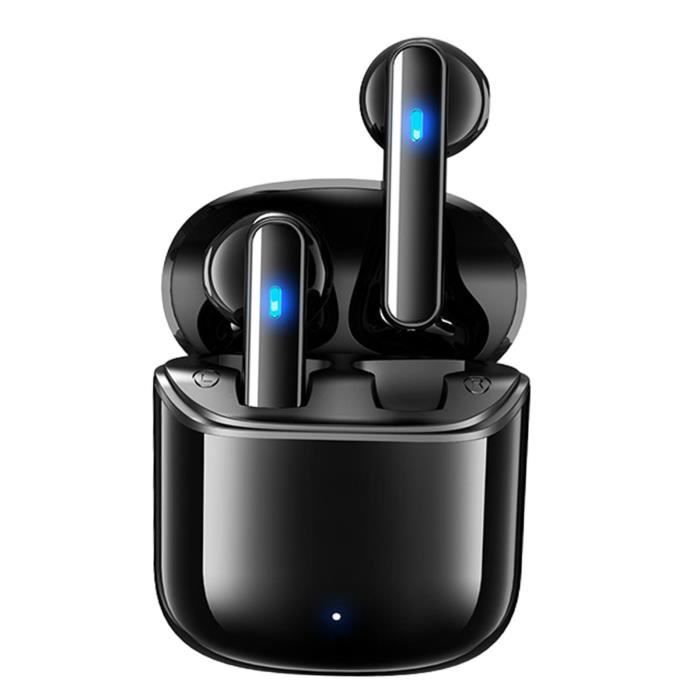 Bluetooth 5.0 Écouteurs Micro Intégré pour Téléphone Mini Casque ...