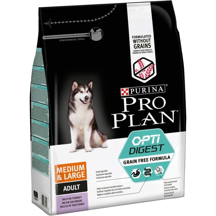 Purina ProPlan OptiDigest Croquettes Moyens et Grands Chiens Adultes 2 ...