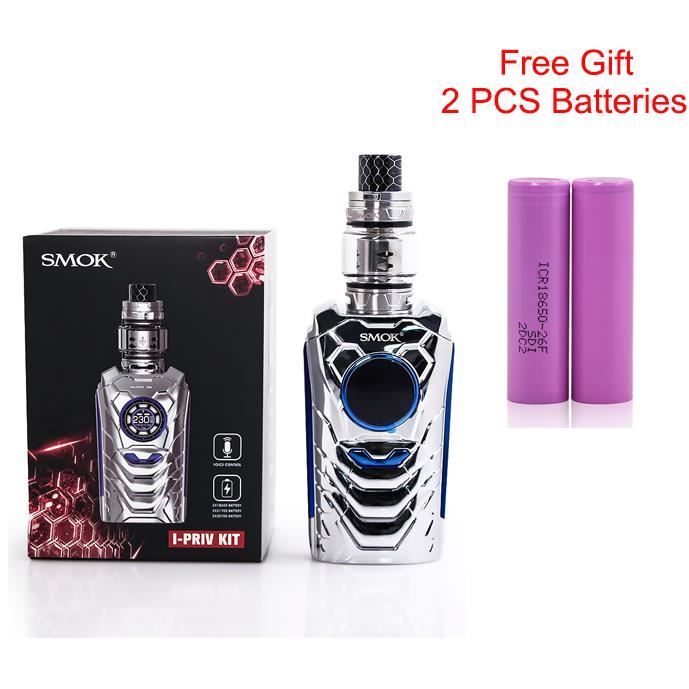 SMOK I-PRIV Kit 230W Voice Control I Priv Box Mod 8ml TFV12 Prince Tank ...