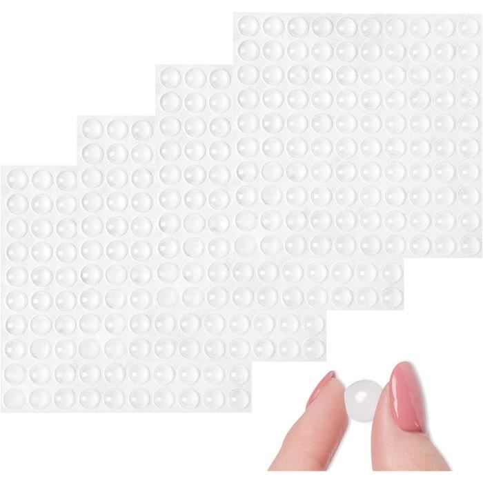 Butées de Protection en Caoutchouc, 400 PCS Arrêts de Portes Mural ...