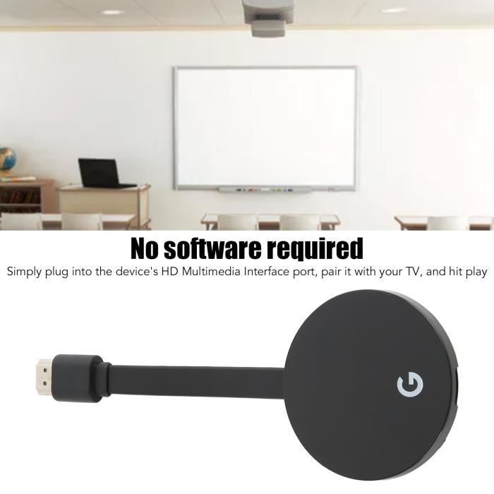 LIX-Wireless Display Adapter Screen Mirroring HD 1080P 2.4G WiFi ...