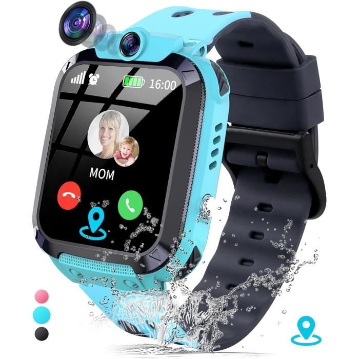 Montre Connectée Enfant Traceur Gps TRAHOO - Smartwatch avec Appels ...