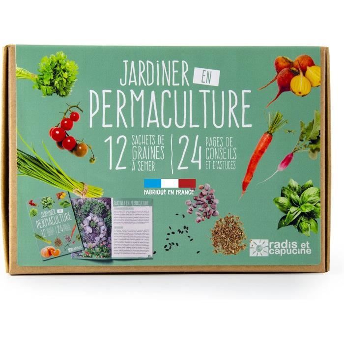 Coffret De 12 Sachets De Graines À Semer - Jardiner En Permaculture ...