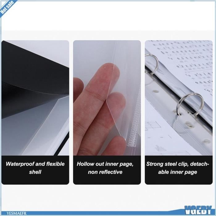 Dossier de rangement pour partitions de musique - V GEBY - A4 ...