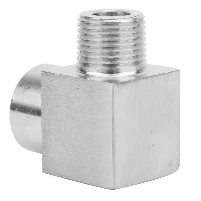 YOSOO Pipe Connector (1/8)304 BSPP Connecteur En Acier Inoxydable Raccord De Tuyau Fileté ...