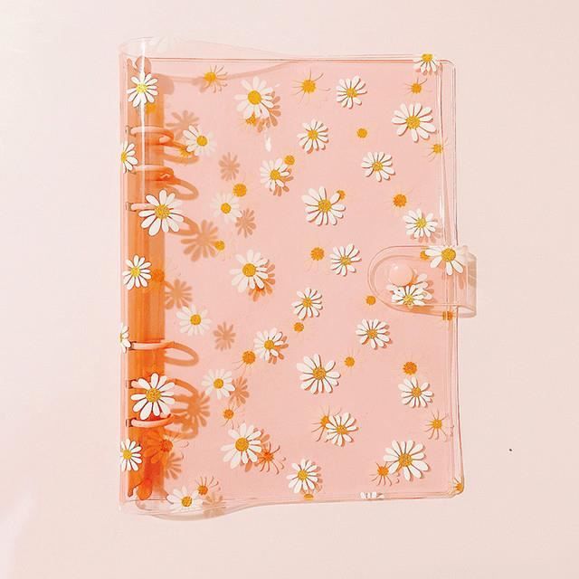 CARNET DE NOTES,pink Daisy-A5--organisateur de carnet de notes A5 A6 ...