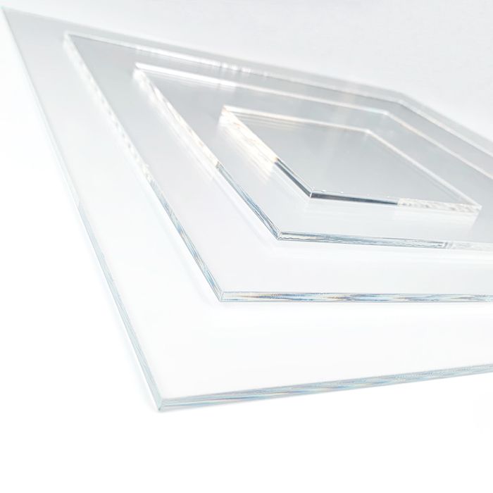 Plaque verre acrylique transparent 4 mm - 60 x 140 cm (600 x 1400 mm ...